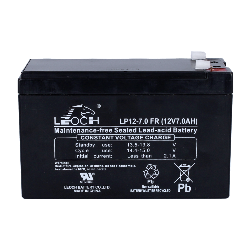 B7AH | 12Vdc 7AH rechargeable battery | CDVI